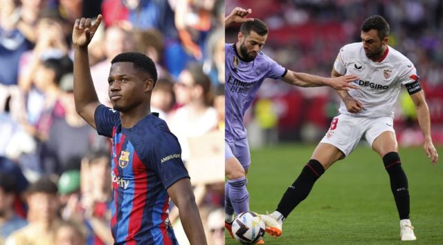 Nacho Fernández and Ansu Fati replace David García and Nico Williams on ...
