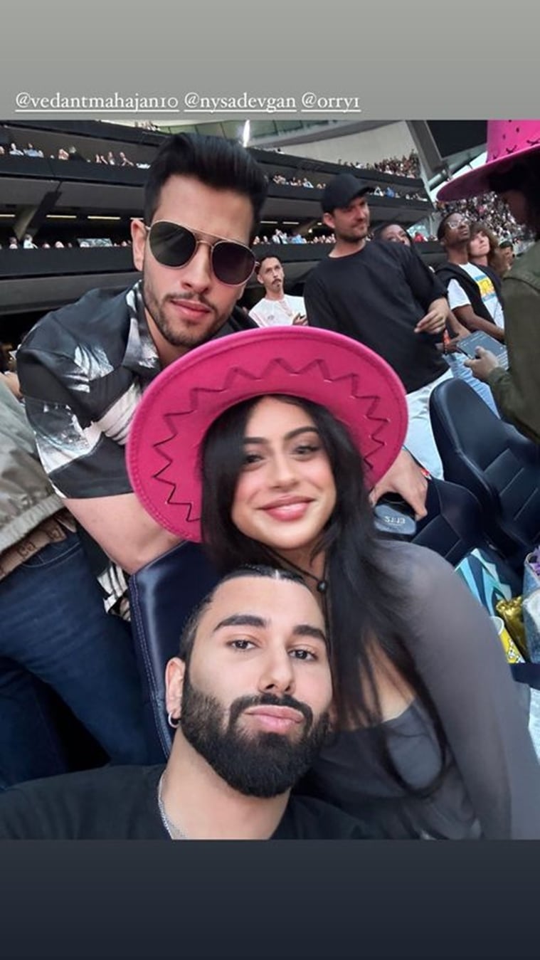 Nysa Devgan enjoys Beyonce’s concert in London with Orhan Awatramani ...