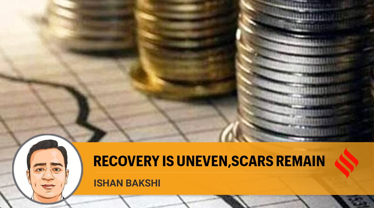 Latest GDP estimates: Recovery is partial and uneven, scars remain ...