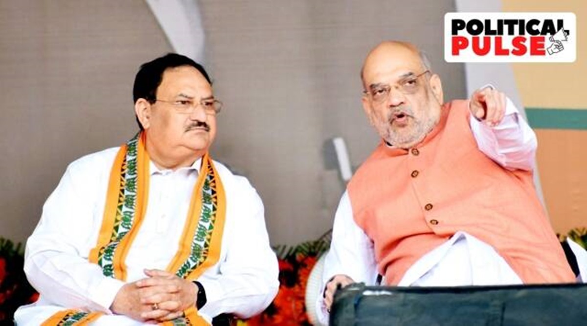 Amit Shah targets Nitish Kumar: Can one trust a person who keeps changing his house | Political ...