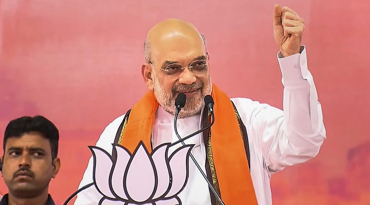 ‘21 corrupt parties have come together to make Rahul Baba PM’: In Udaipur, Amit Shah slams ...