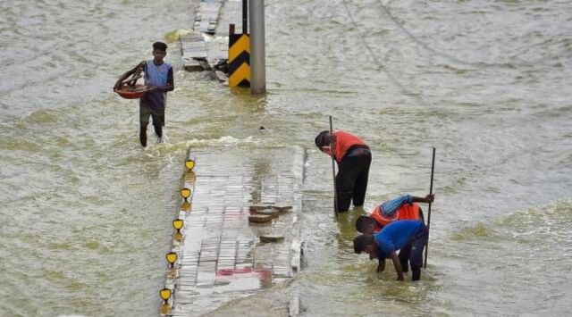 Flash floods in Ghaggar: Admin takes stock, says situation under ...