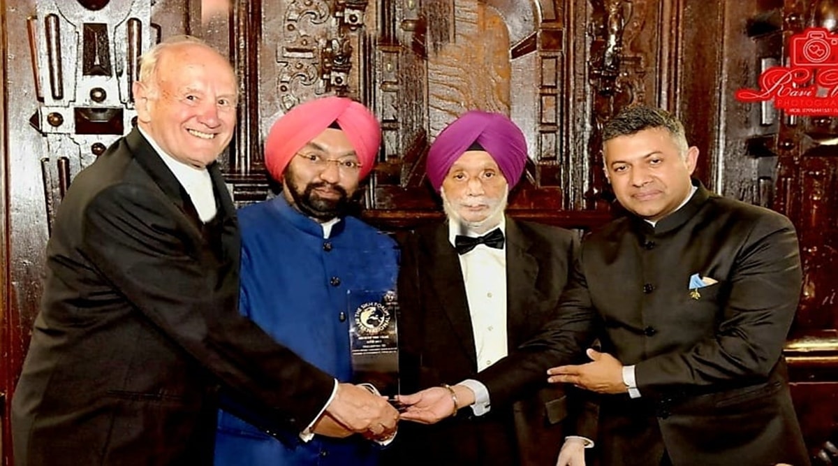AAP’s Rajya Sabha MP from Punjab Vikramjit Singh Sahney conferred ‘Sikh ...