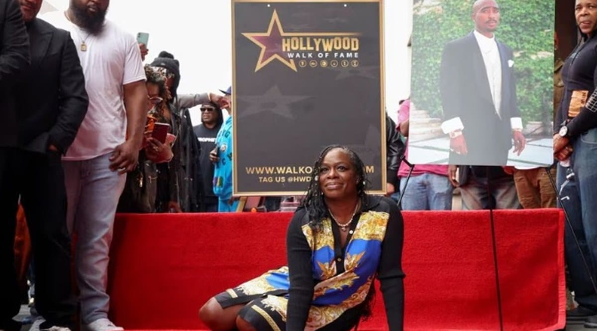 Tupac Shakur honored with posthumous star on Hollywood Walk of Fame ...