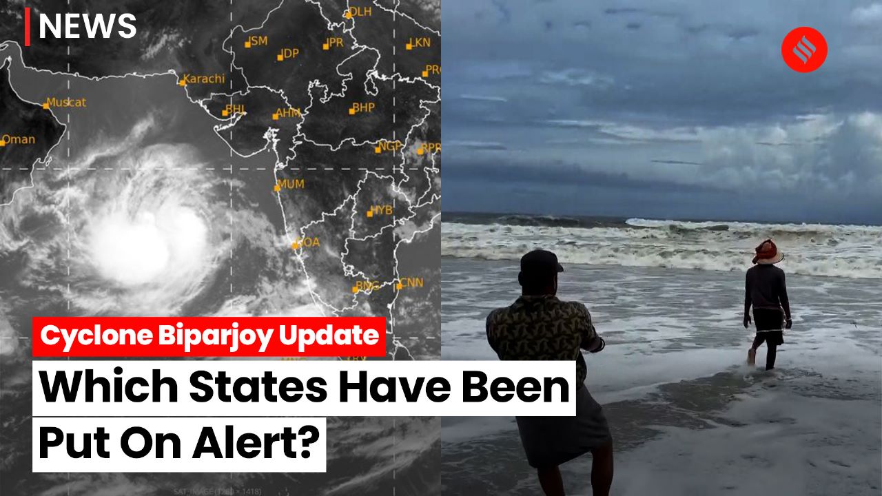 Cyclone biparjoy update where is the cyclone headed and which states ...