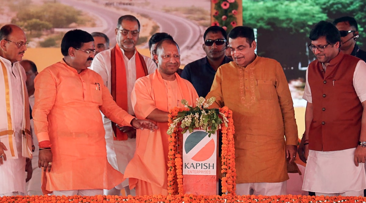 Foundation stones for 10 NH projects laid | Lucknow News - The Indian ...