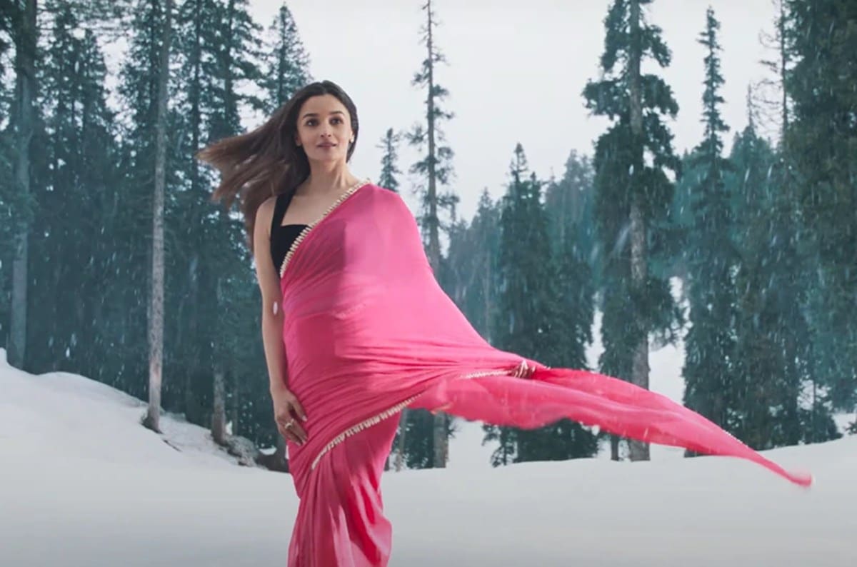 Alia Bhatt’s saris steal the show in Rocky Aur Rani Kii Prem Kahaani ...