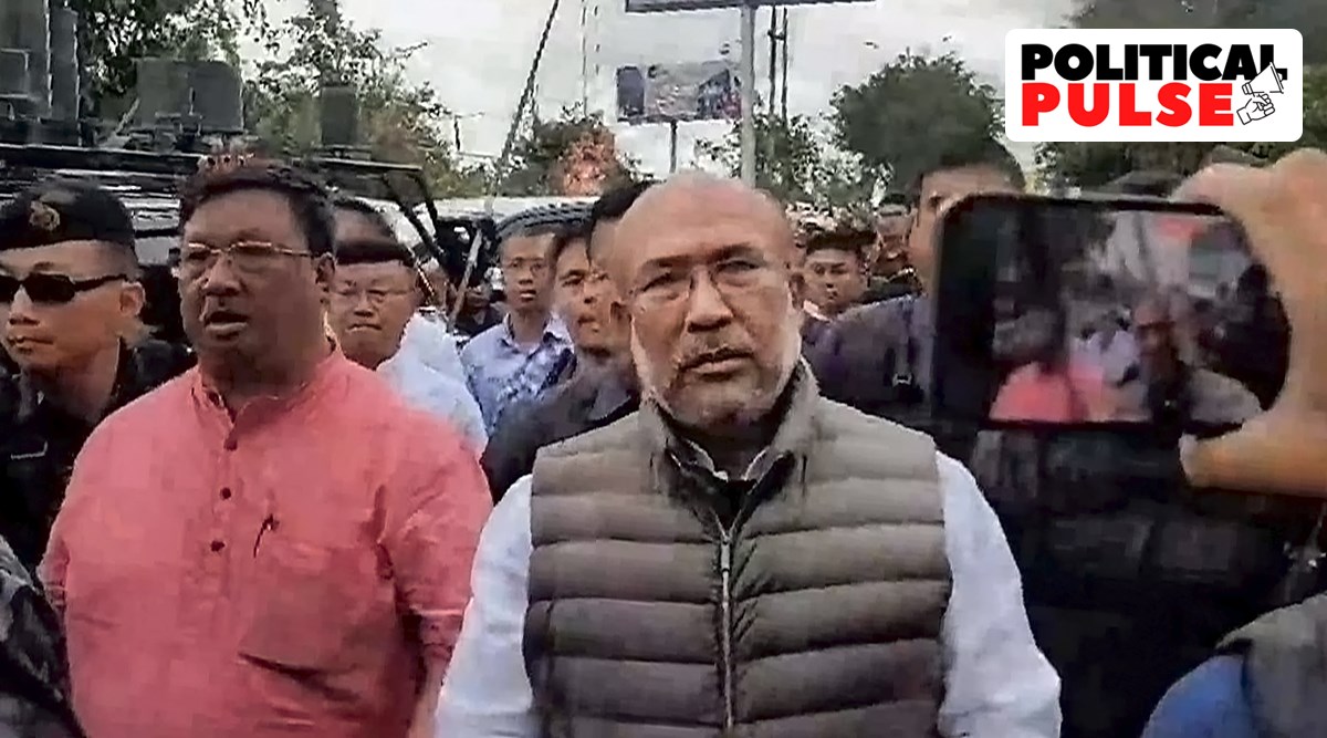 ‘Resignation’, or was it? As Biren Singh stays, BJP says removing him ...
