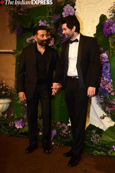 Karan Deol-Drisha Acharya’s wedding reception: Salman Khan, Aamir Khan ...