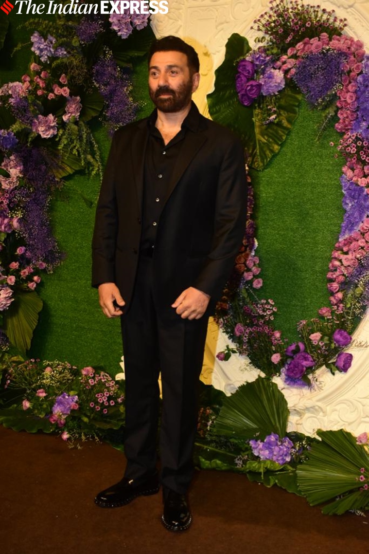 Karan Deol-Drisha Acharya’s wedding reception: Salman Khan, Aamir Khan ...