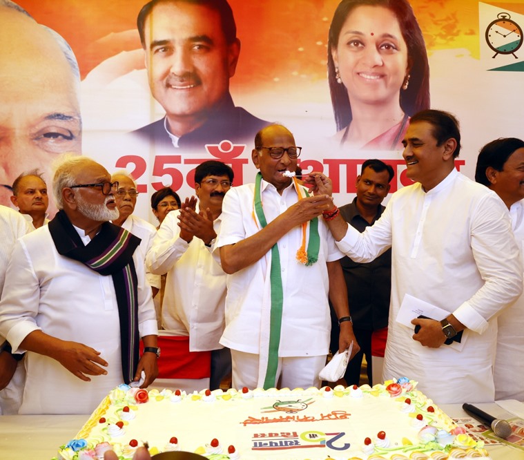 In presence of nephew, Sharad Pawar names Supriya Sule, Praful Patel as ...