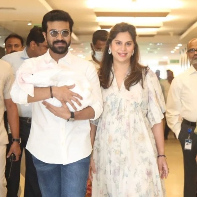 Meet the new parents’ Ram Charan and Upasana Kamineni with their baby ...