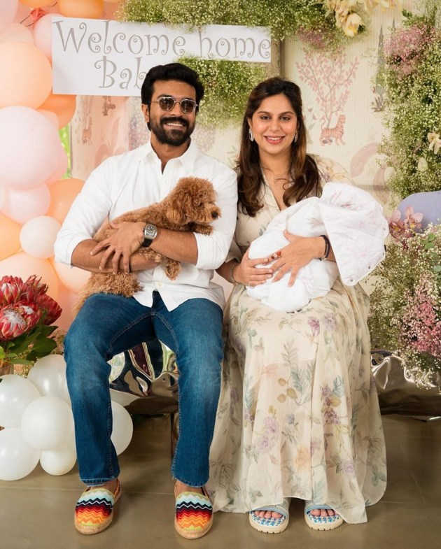 Meet the new parents’ Ram Charan and Upasana Kamineni with their baby ...