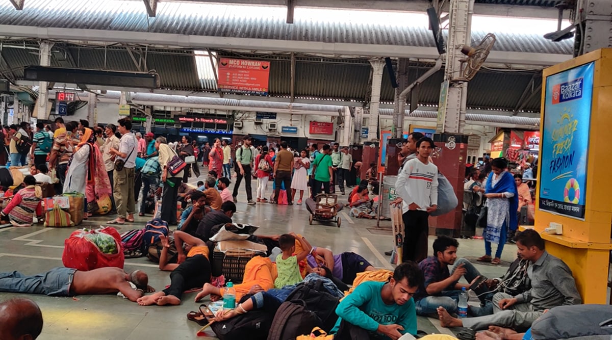 At Shalimar railway station, cancelled trains, costly flights dash ...