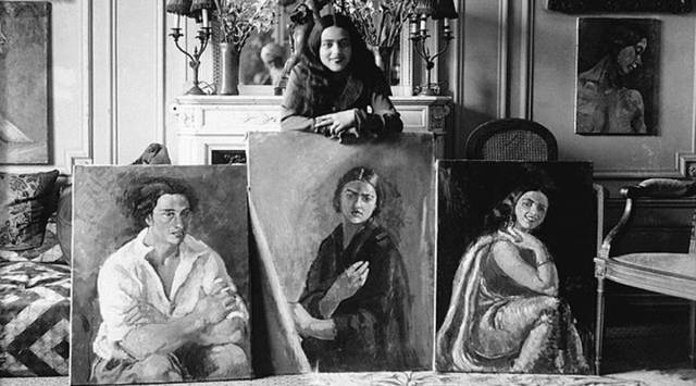 Amrita Sher-Gil first experienced rawness of art at Ajanta, Ellora ...