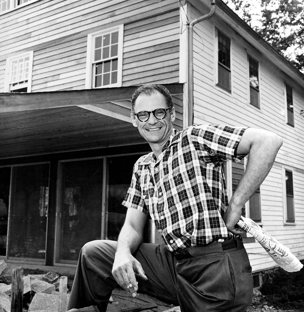 Playwright Arthur Miller’s old studio is in a Connecticut parking lot ...