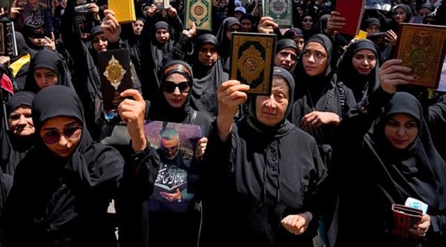 Thousands of Muslims take to the streets to express outrage over Quran ...