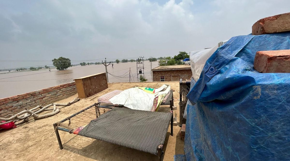 Fresh breach in Ghaggar sets alarm bells ringing | Chandigarh News ...