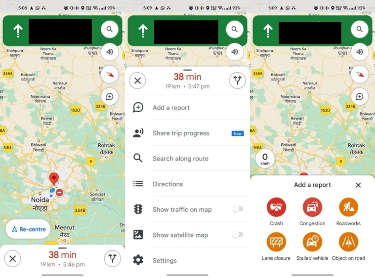 How to report accidents, road closures, waterlogging and more on Google ...