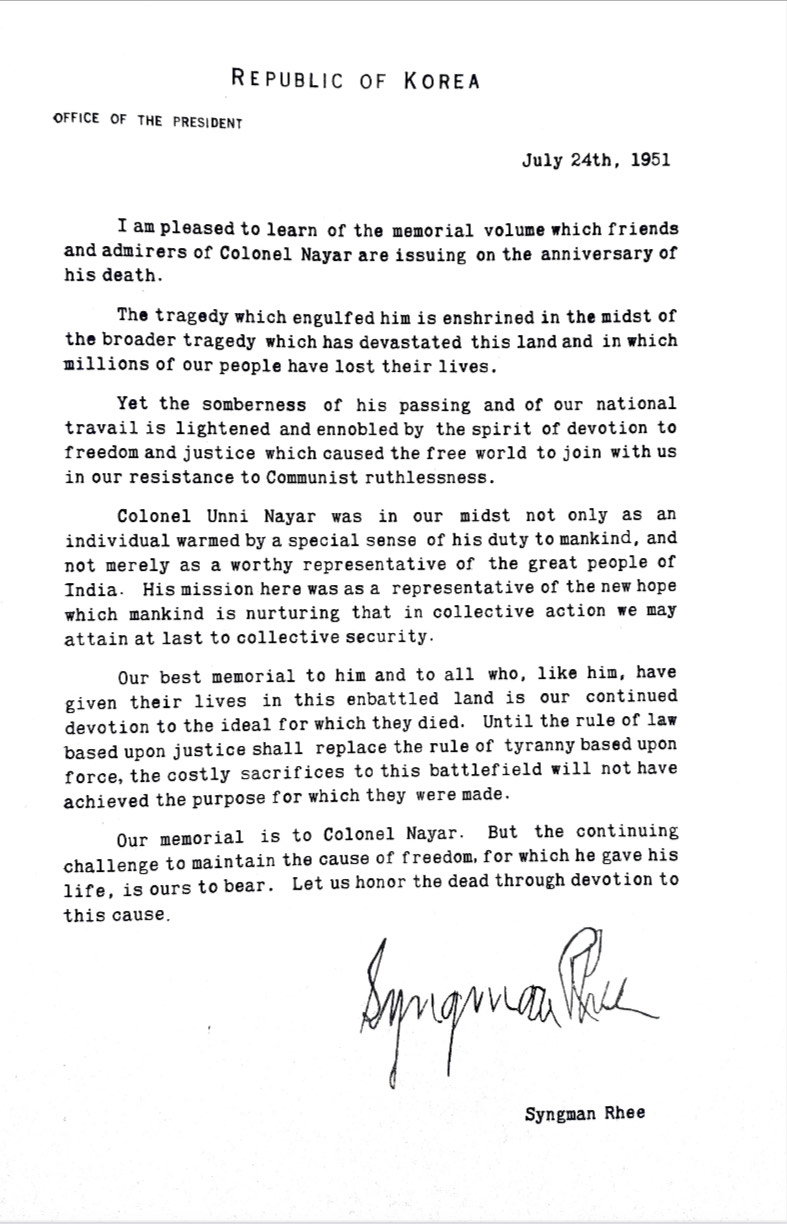 On a hill in South Korea, a memorial to an Indian diplomat | World News ...