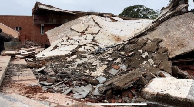 Portion of Goa’s iconic Kala Academy collapses, Opposition alleges ...