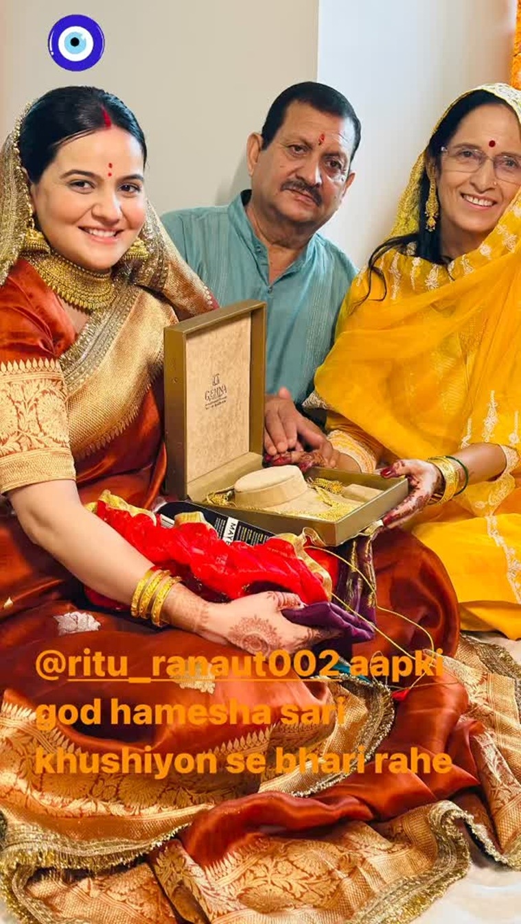 Kangana Ranaut dances at sister-in-law Ritu Ranaut’s godbharai, shares pics: ‘Eagerly awaiting ...