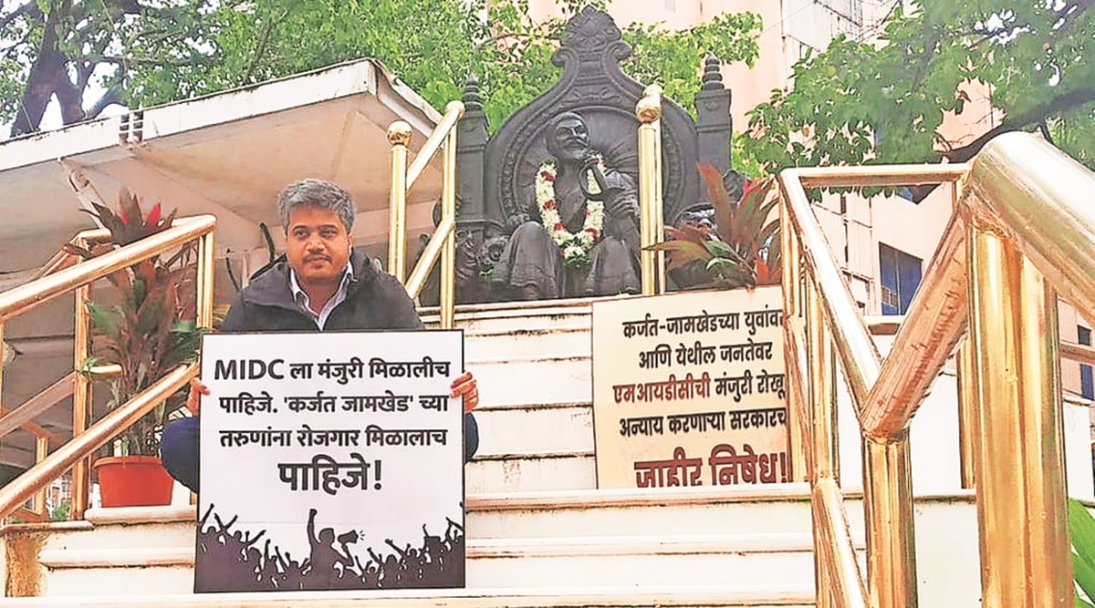 BJP MLC questions Rohit Pawar’s demand of MIDC at specific place ...