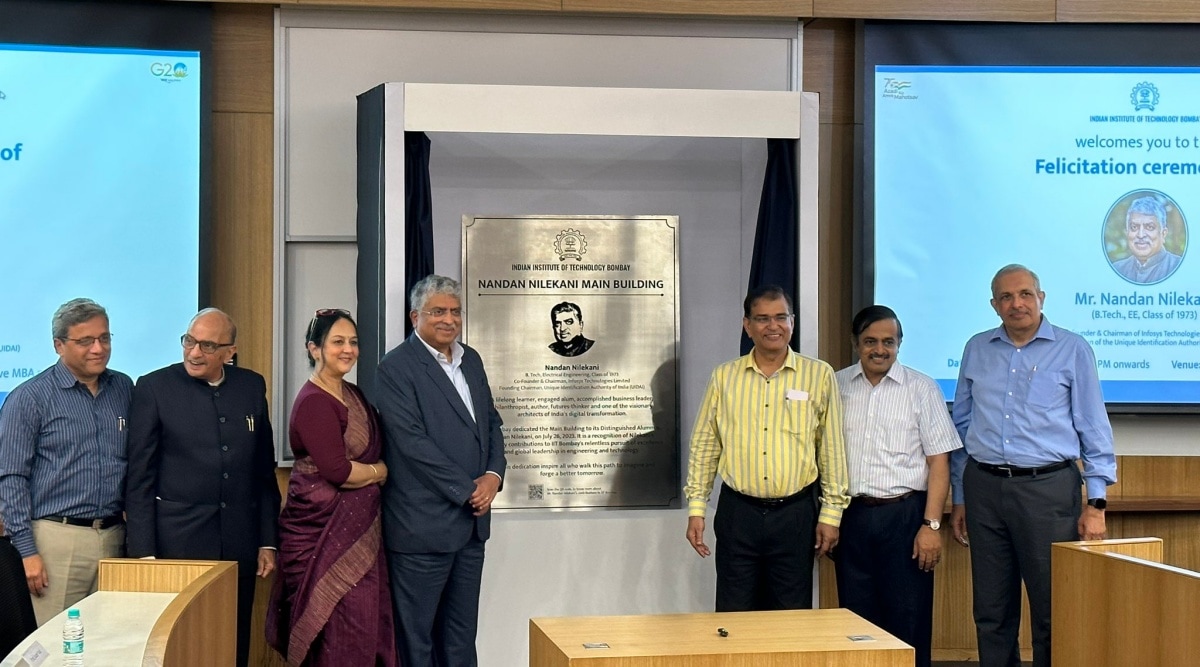 IIT Bombay’s main building named after Nandan Nilekani, alumnus from ...
