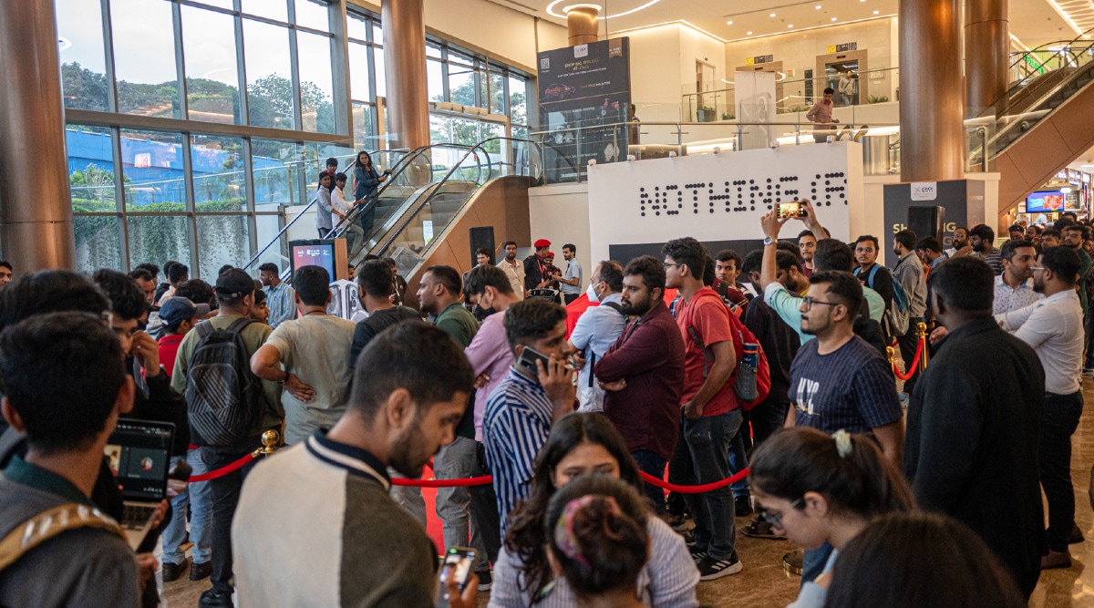 Nothing generates buzz with its first-ever pop-up store in India ...
