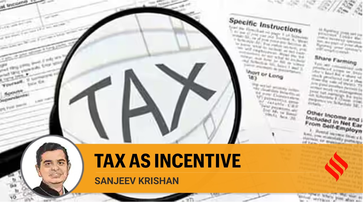 Tax can be an incentive | The Indian Express