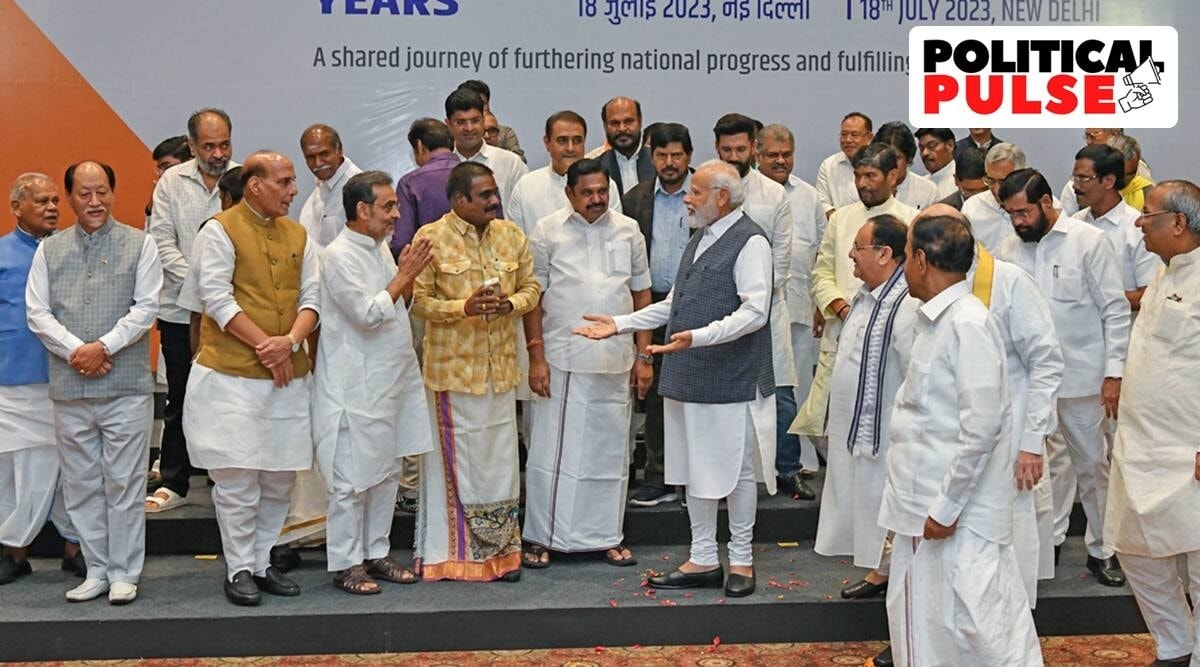 Top BJP leaders hold series of meetings to discuss Manipur, other ...