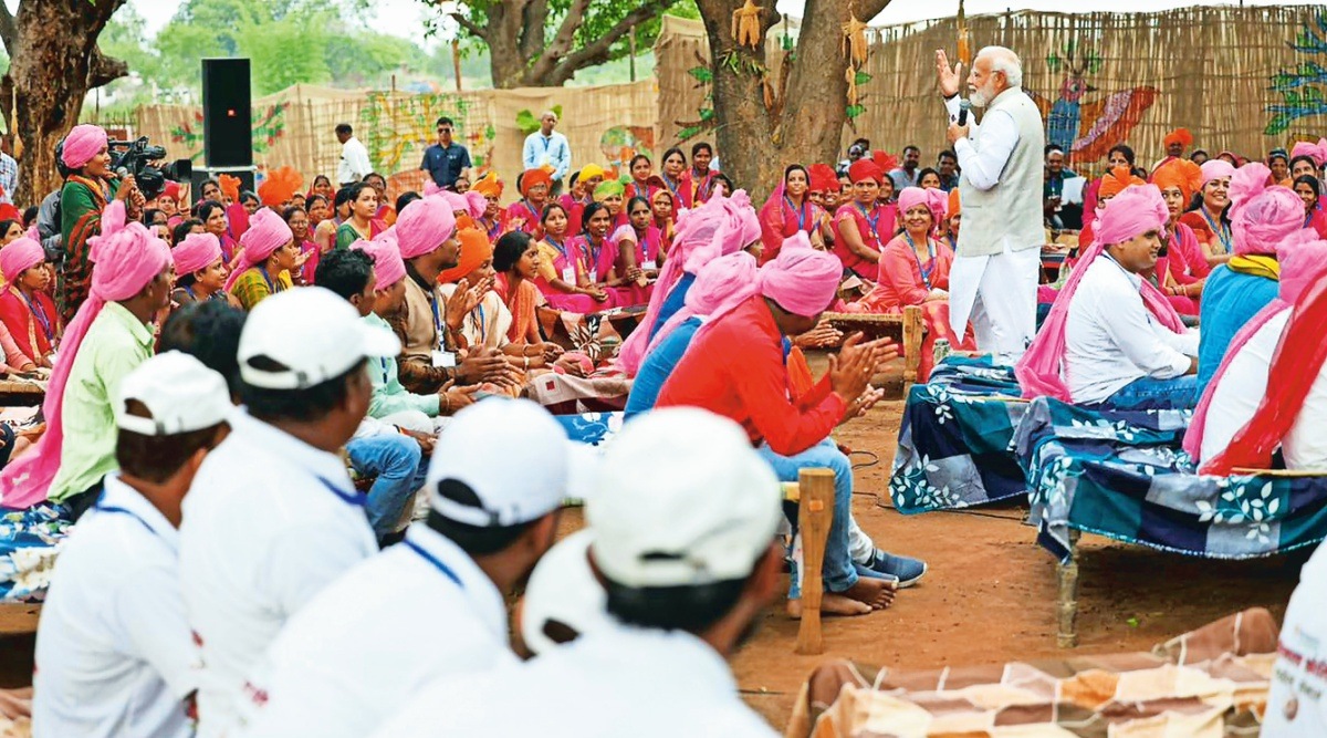 PM: Every farmer gets annual benefit of Rs 50,000, this is Modi ...
