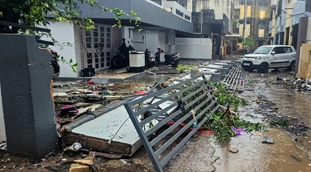 Gujarat Rain Havoc Flash Floods In Junagadh In Pictures India News