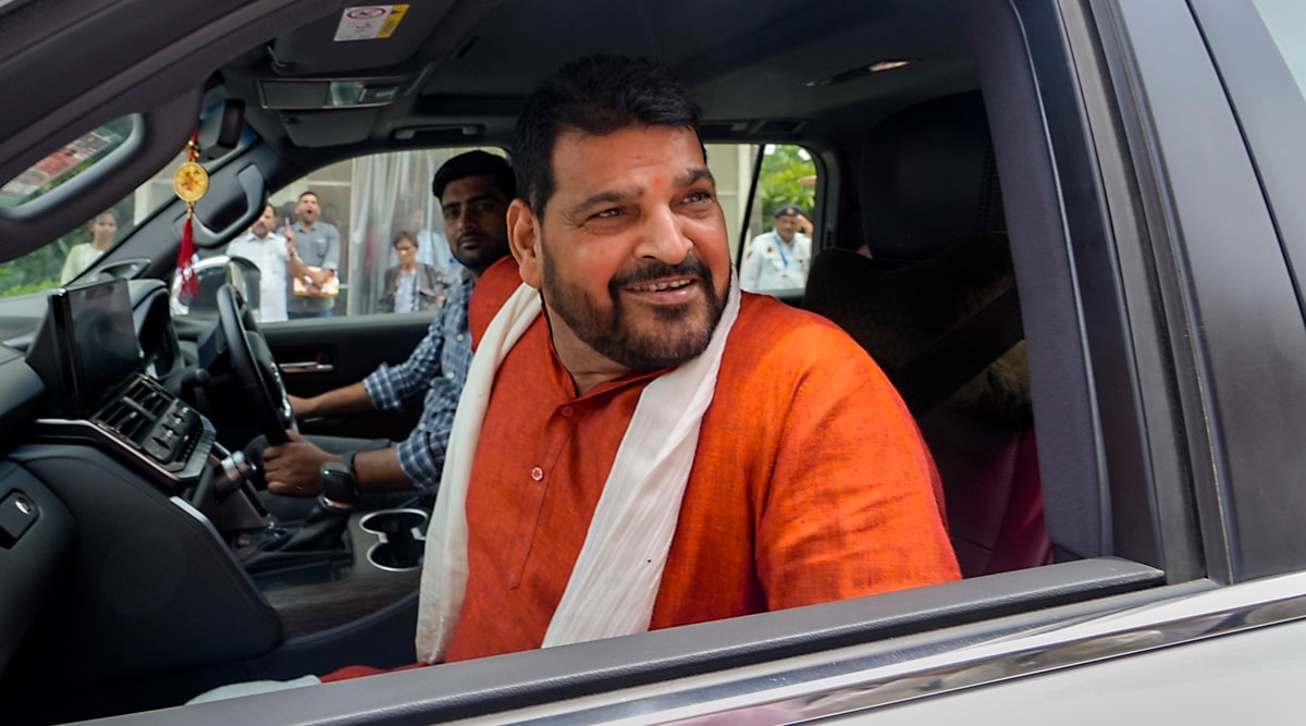 Four in fray for WFI president’s post; Brij Bhushan camp files ...