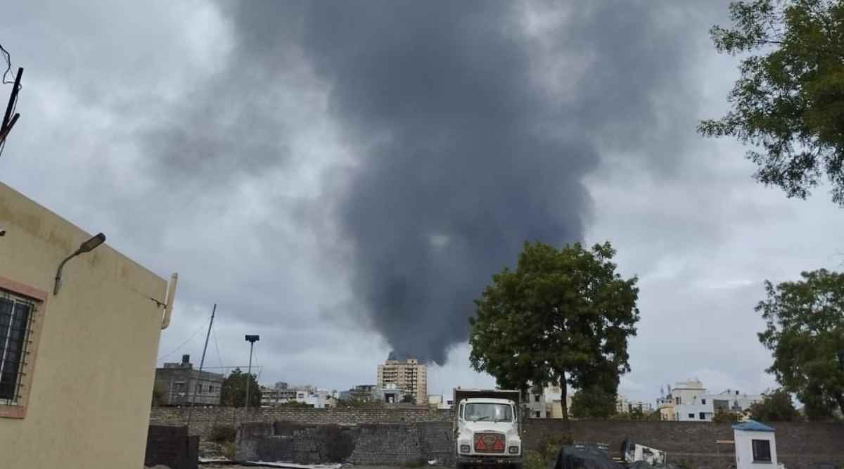 Fire at a godown in Yewalewadi, no casualty | Pune News - The Indian ...