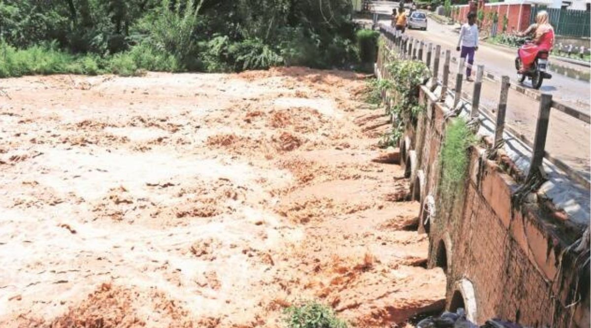 First-time ever: Sukhna’s floodgates opened up to 5 feet | Chandigarh ...