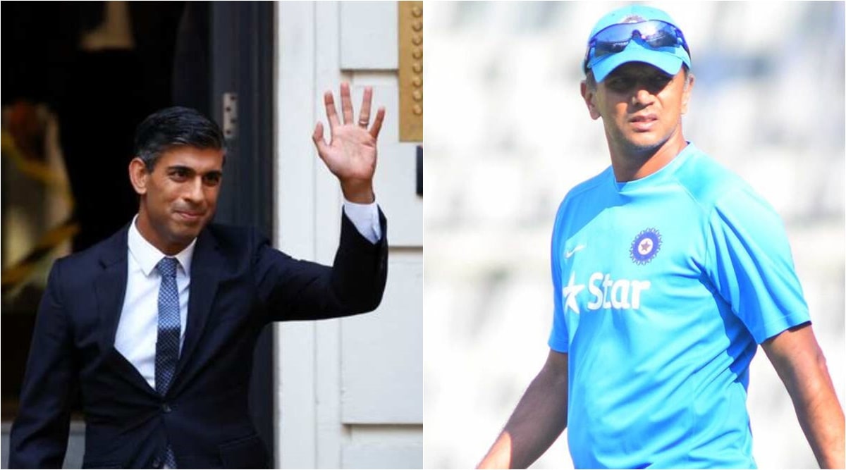 ‘Rahul Dravid is one of my favourite players’: Rishi Sunak, UK Prime ...