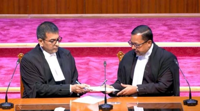 Justices Ujjal Bhuyan, S Venkatanarayana Bhatti sworn in as Supreme ...
