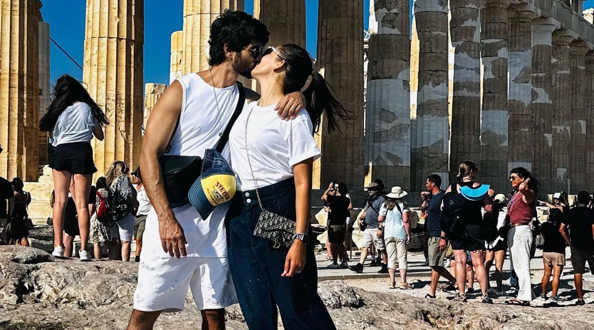 Shahid Kapoor wishes wife Mira on their wedding anniversary with his version of her favourite ...