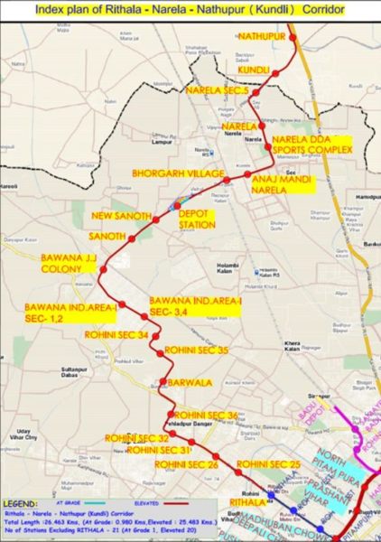 DMRC to extend Red Line’s expansion plans from Narela to Haryana’s ...