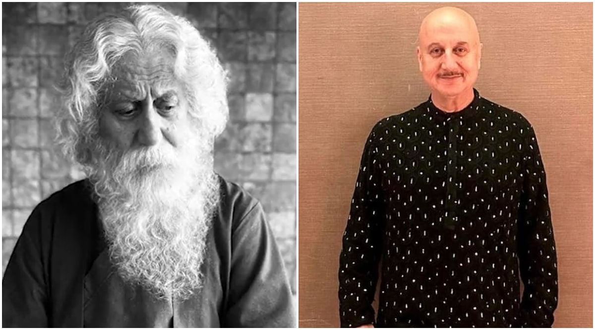 Anupam Kher tears into those criticising his Rabindranath Tagore avatar ...