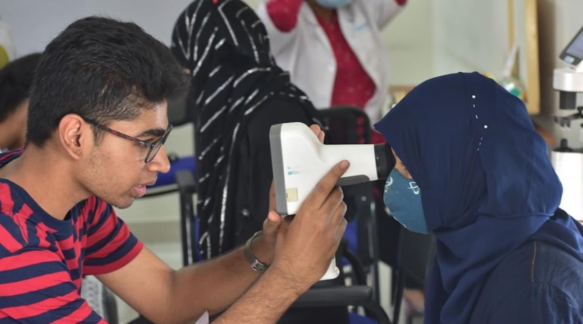 Class 12 student organises vision screening camp for underprivileged ...
