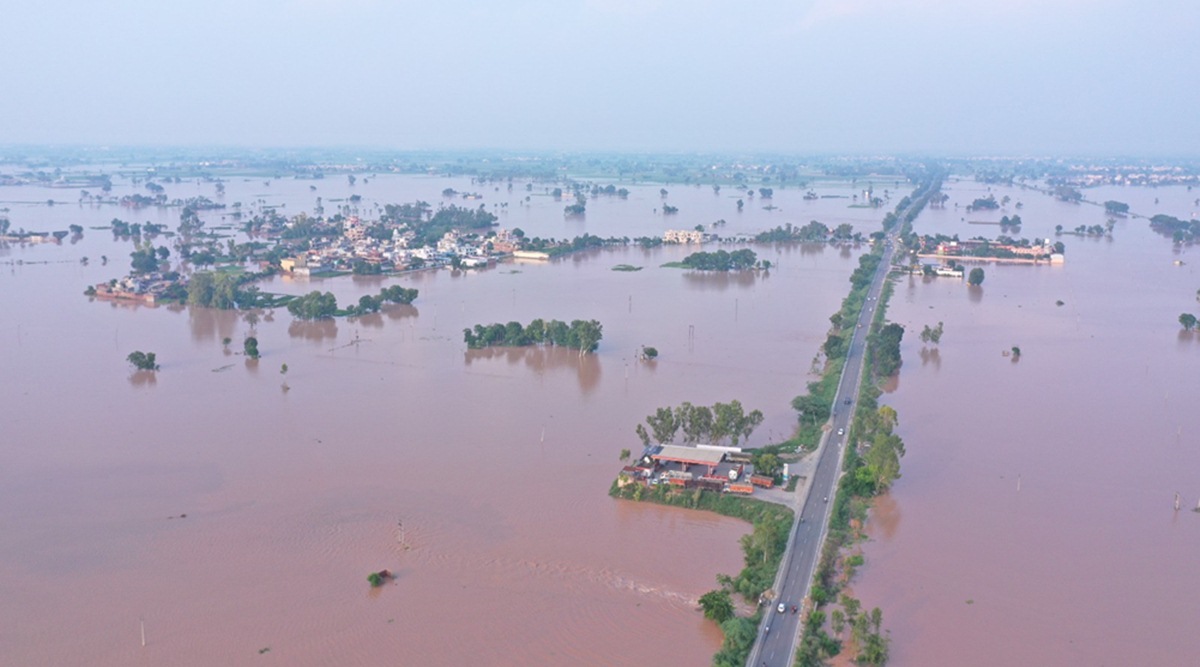 Water, water everywhere, but not a drop to drink in flood-hit villages ...