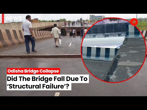 Odisha bridge collapse jajpurs nh 16 bridge collapses structural ...