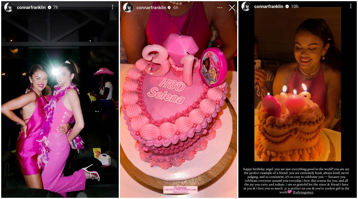 Selena Gomez stuns in Barbie-themed looks for her 31st birthday party ...