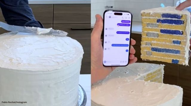 Surprise! This cake looks exactly like an Instagram chat | Trending ...