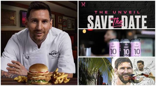 Lionel Messi mania hits Miami: Beer, burgers, mojitos and murals to ...