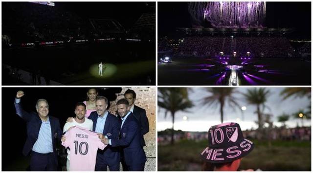 Lionel Messi’s surreal MLS introduction in glitzy unveiling leaves fans ...