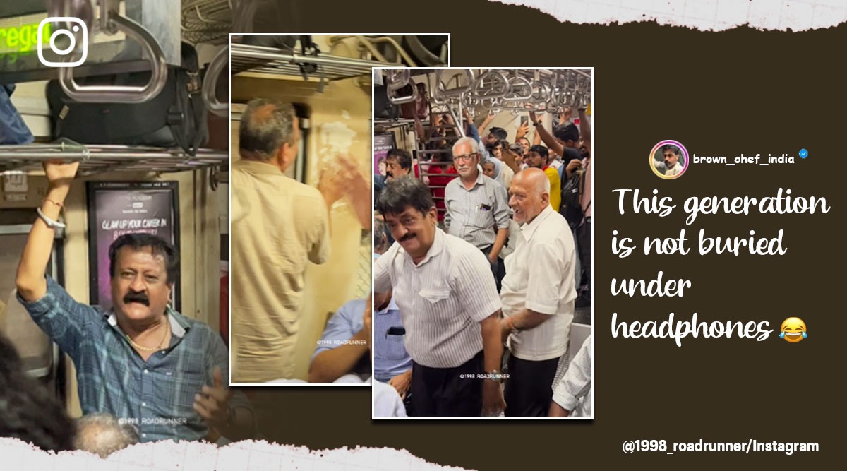 Watch: Men in Mumbai local train jam to ‘Kaanta Laga’, netizens ...