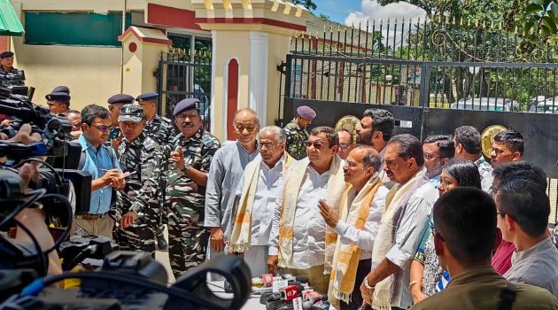 From meeting victims in relief camps to talks with Guv: INDIA alliance ...